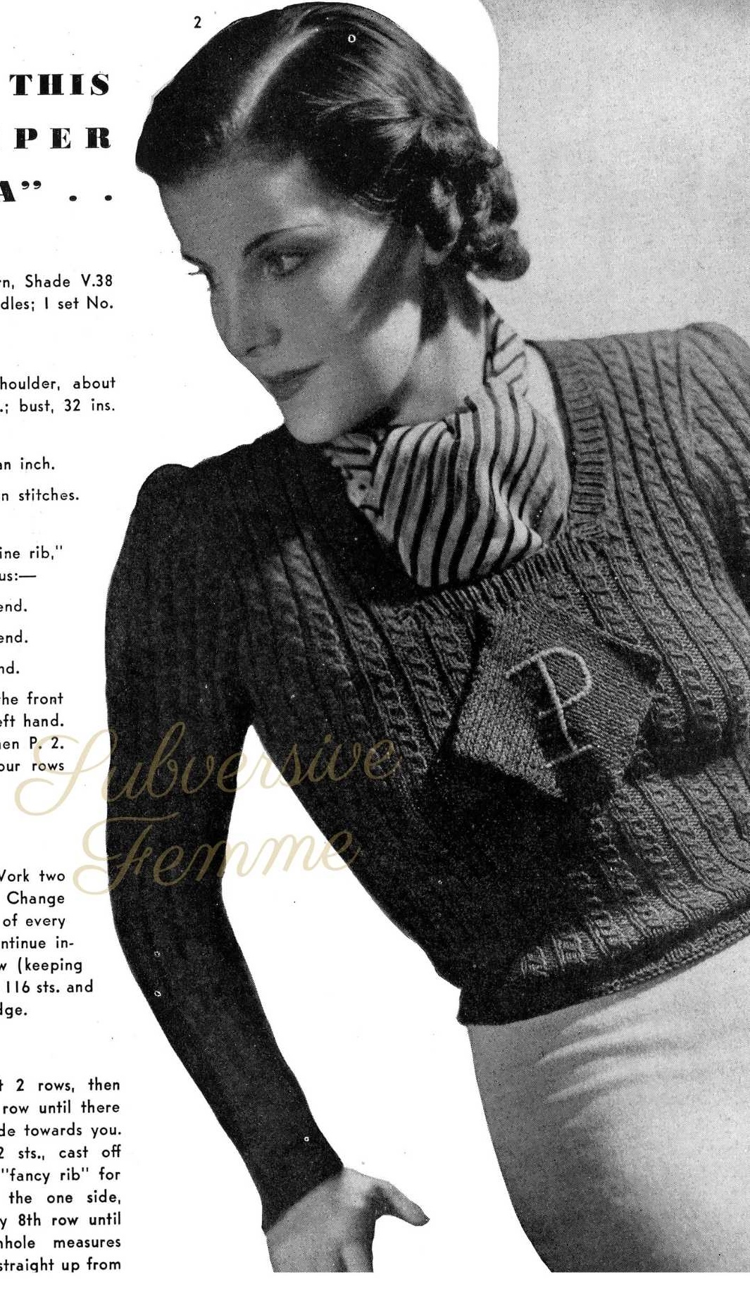 Entire 1930s Viyella House Knitting Book (first edition) - Vintage ...